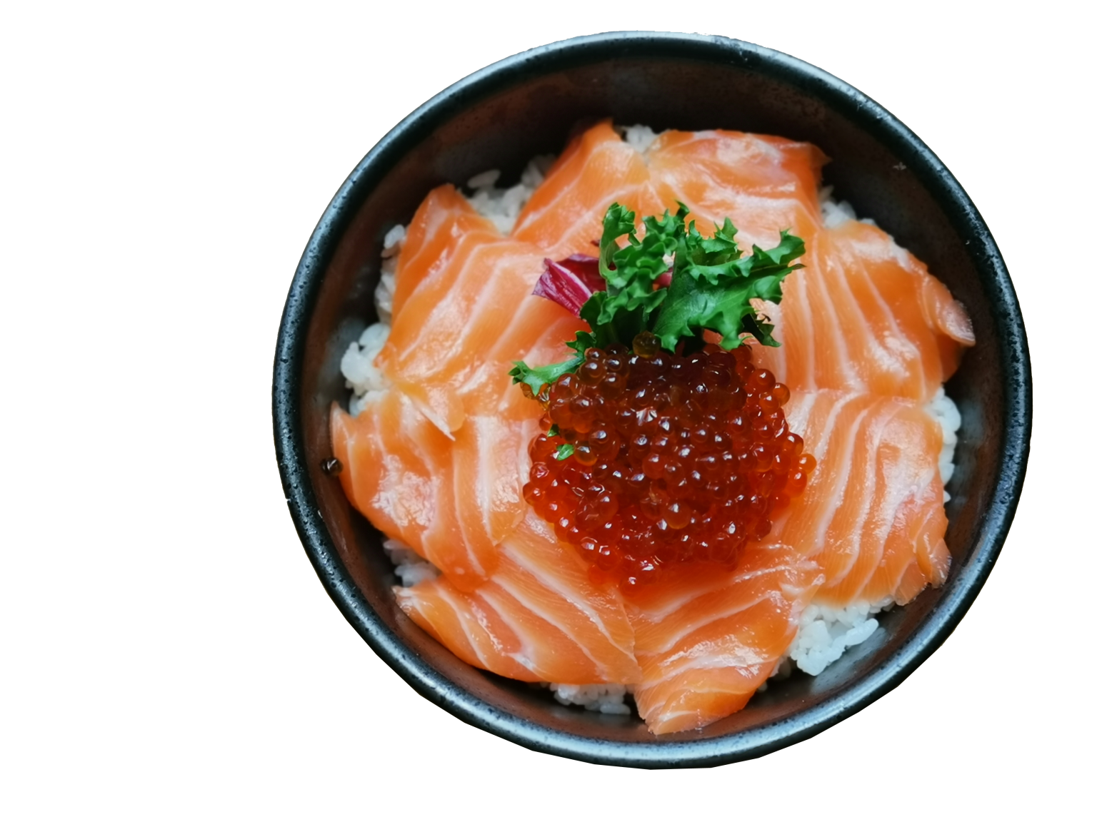 SALMON & IKURA DON - LETS SUSHI